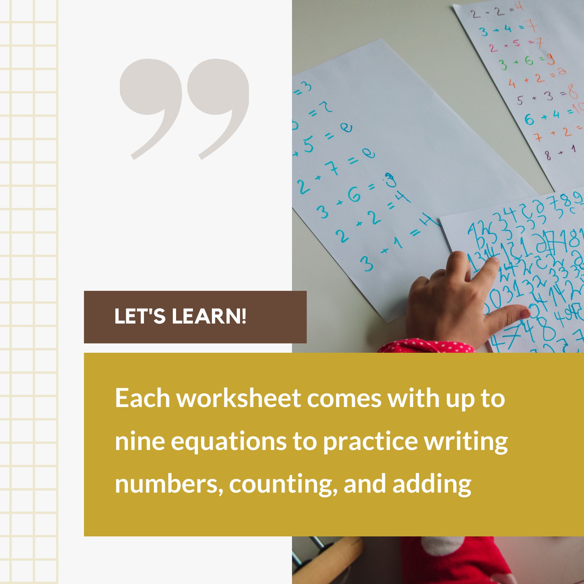 Printable Math Practice Worksheets // Addition // Digital - Etsy