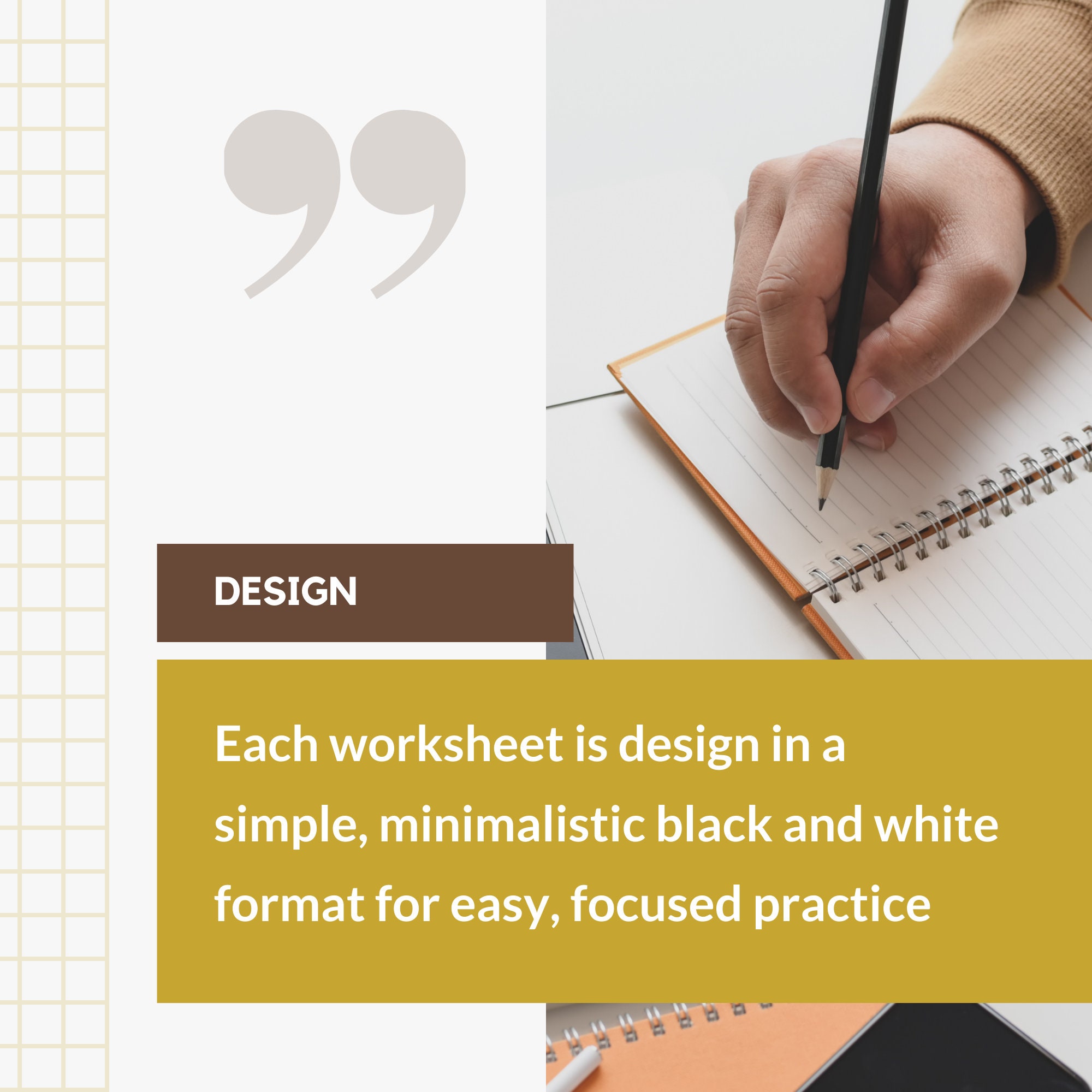 Printable Minimalistic Handwriting Worksheets Combo Pack // Digital ...