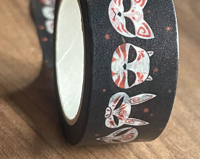 SKZOO Japanese Mask Washi Tape - Etsy