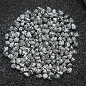 6 PCS 2.00 CARAT Black Diamond, Rough Diamond, Raw Diamond, Natural ...