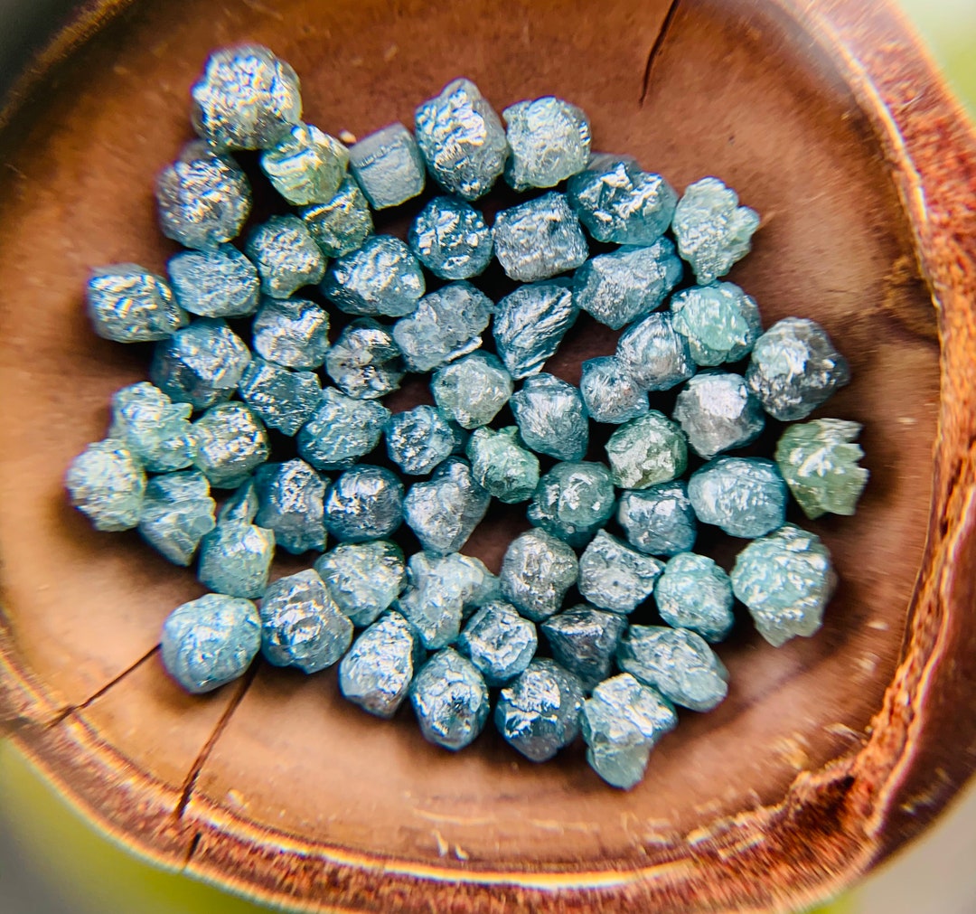Blue Diamond, Raw Diamond, Blue Rough Diamond, Loose Diamond, Natural ...