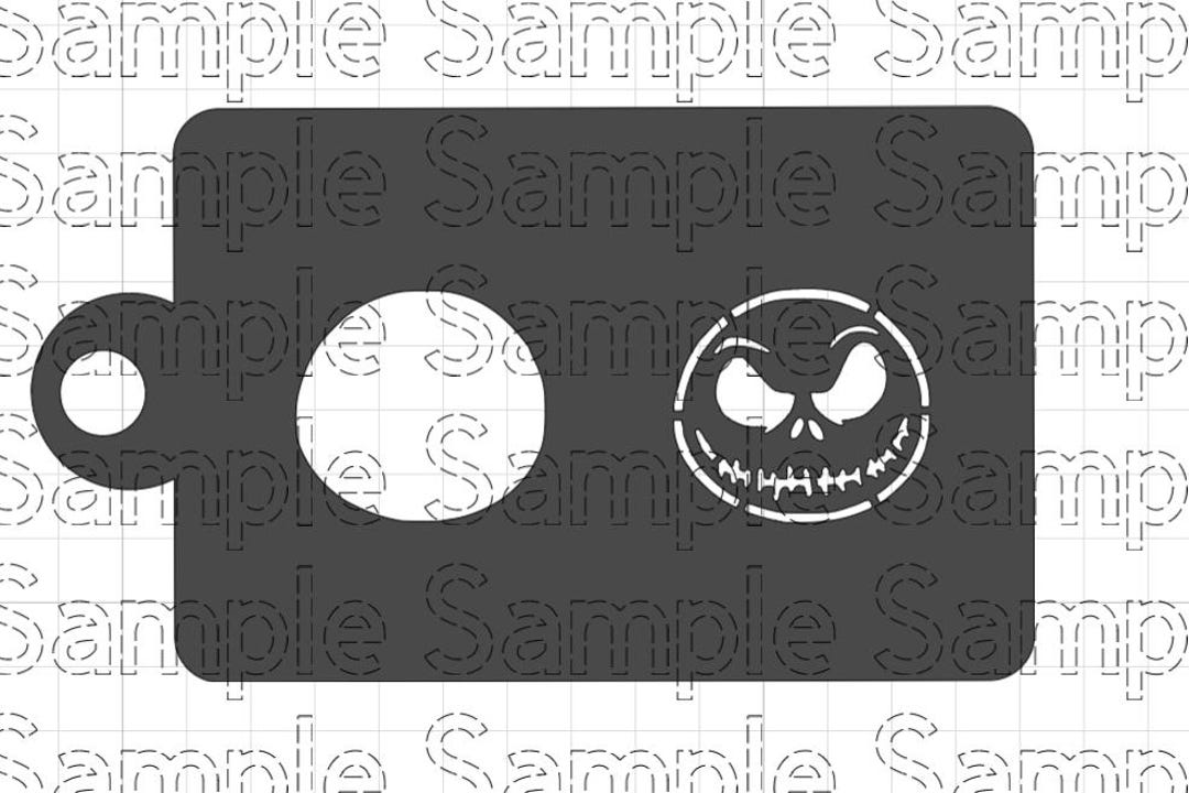Jack Skeleton - Face Painting STENCIL - Etsy