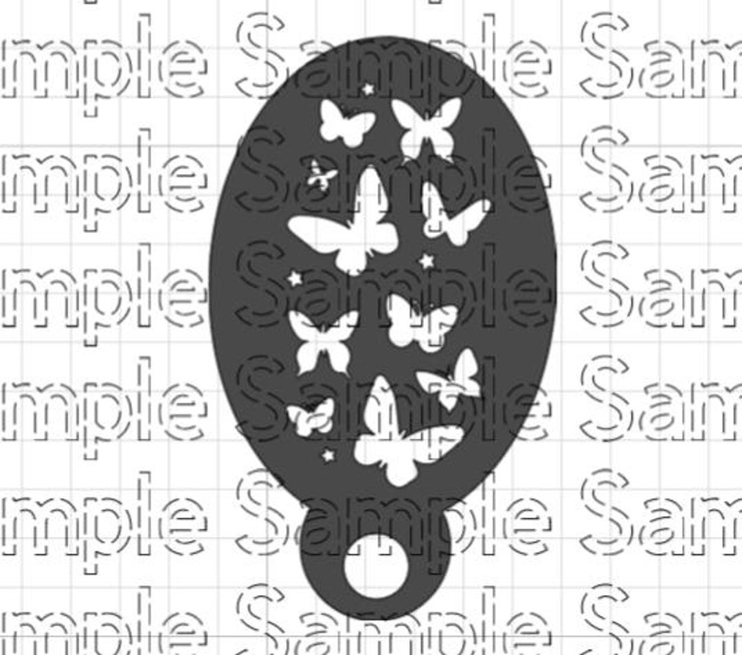 Butterfly - Face Painting STENCIL - Etsy