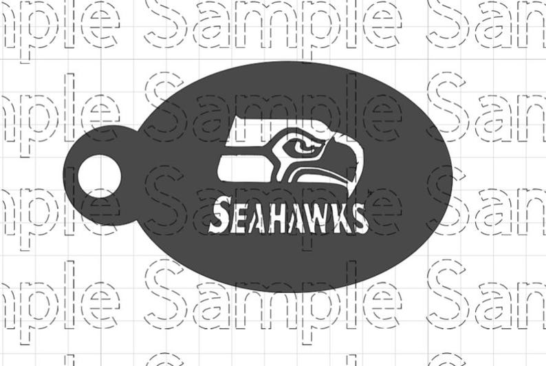 FOOTBALL SEAHAWK - Face Painting STENCIL - Etsy