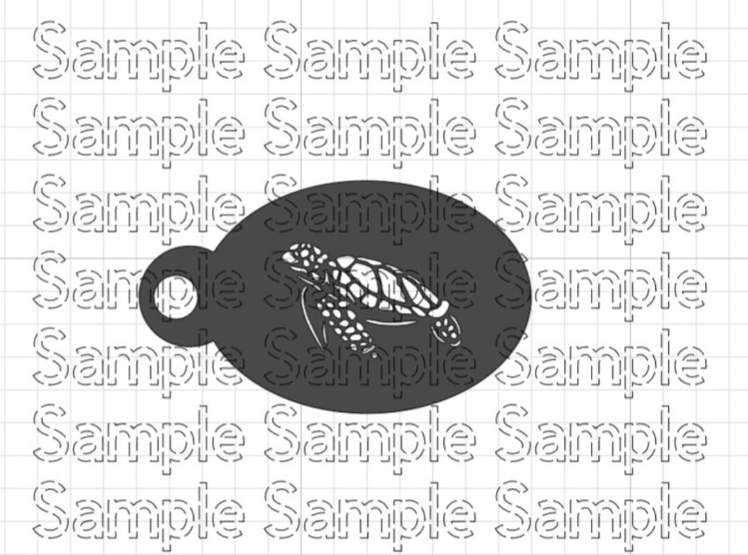 Sea Turtle Face Painting STENCIL - Etsy