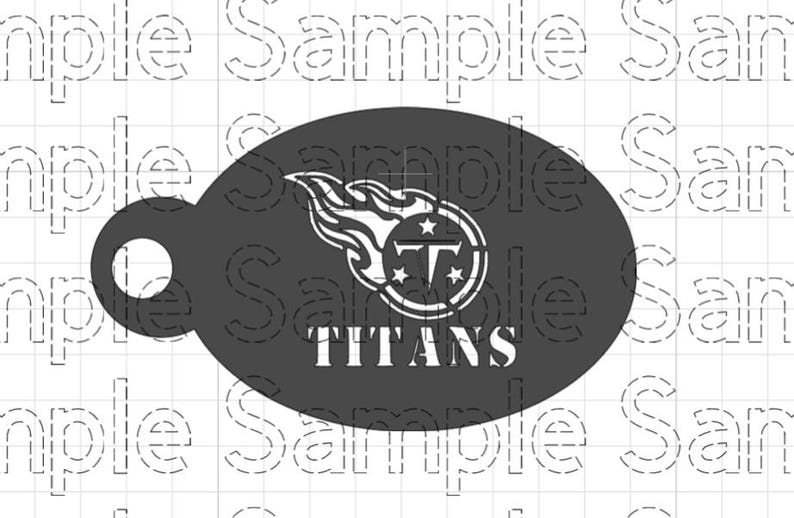 FOOTBALL TITAN - Face Painting STENCIL - Etsy