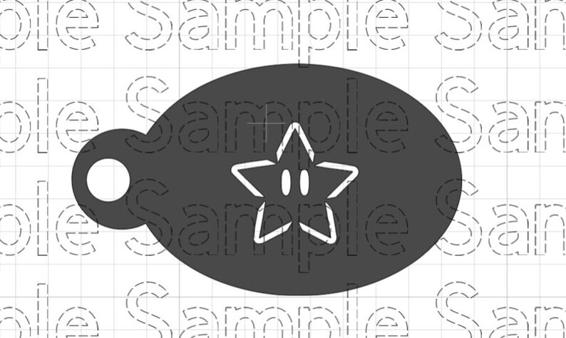 Super Mario Star - Face Painting STENCIL - Etsy