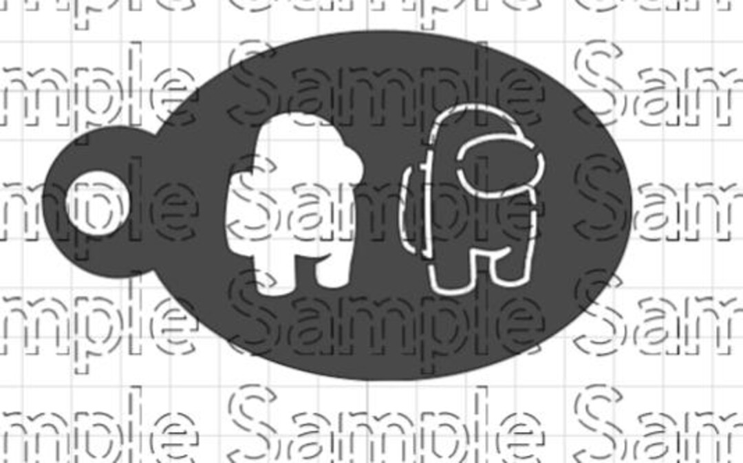 Among Us - Face Painting STENCIL - Etsy