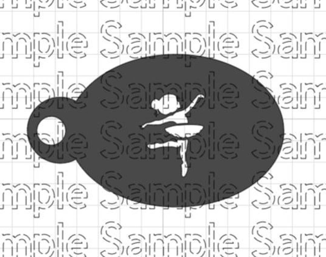 Ballerina - Face Painting STENCIL - Etsy