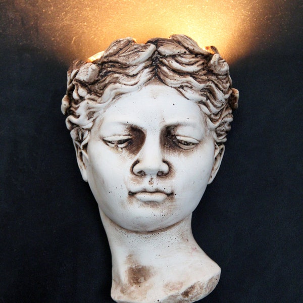 Plaster Greek Garden Statue - Etsy