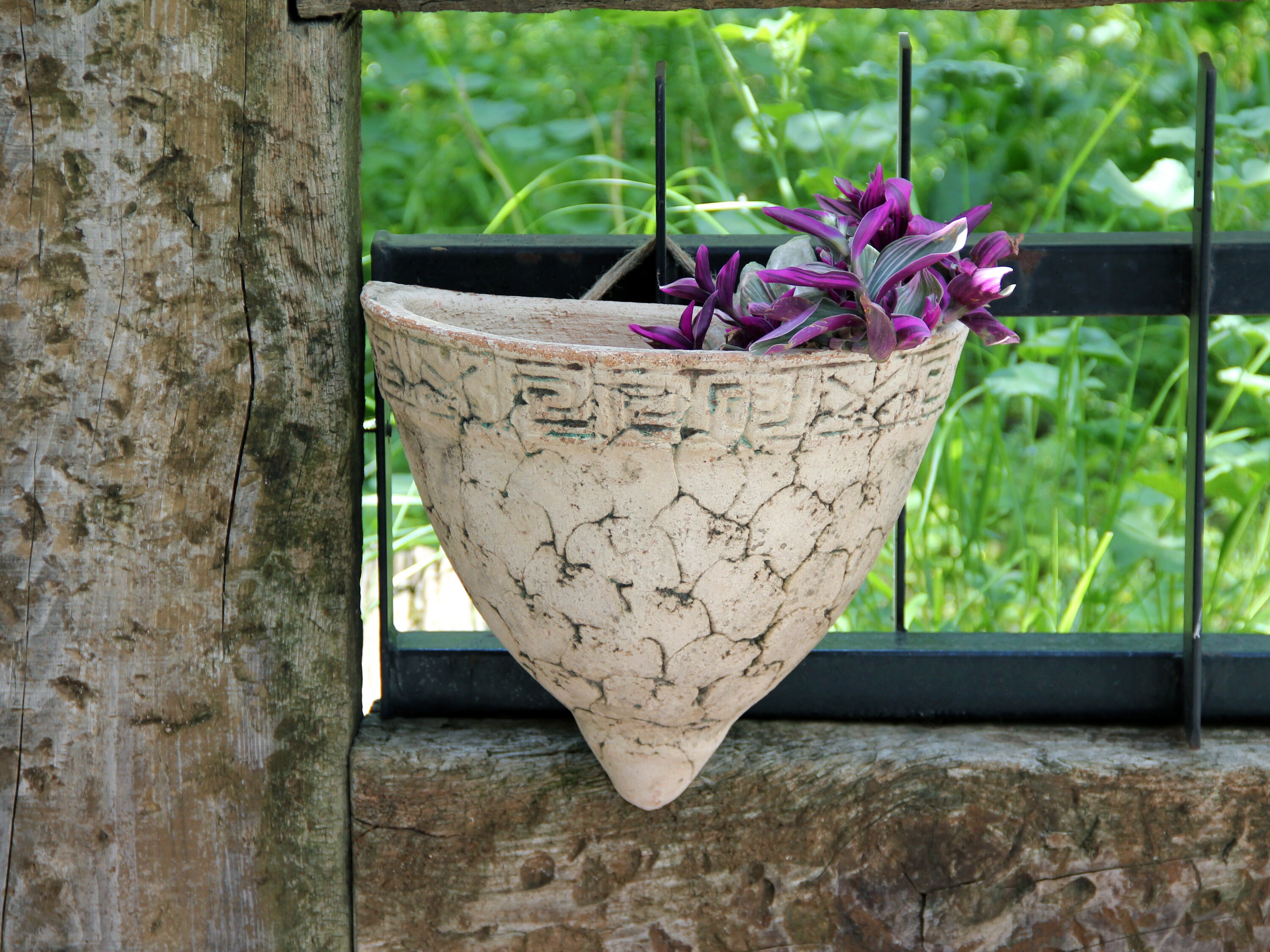 Expertly Aged Ancient Greek Large Terracotta Wall Planter - Etsy UK