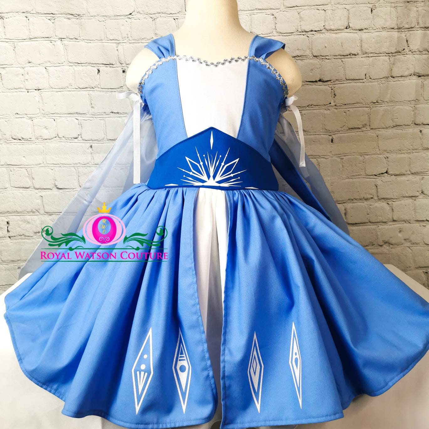 Elsa Frozen 2 Inspired Dress Princess Party Dress Frozen Etsy