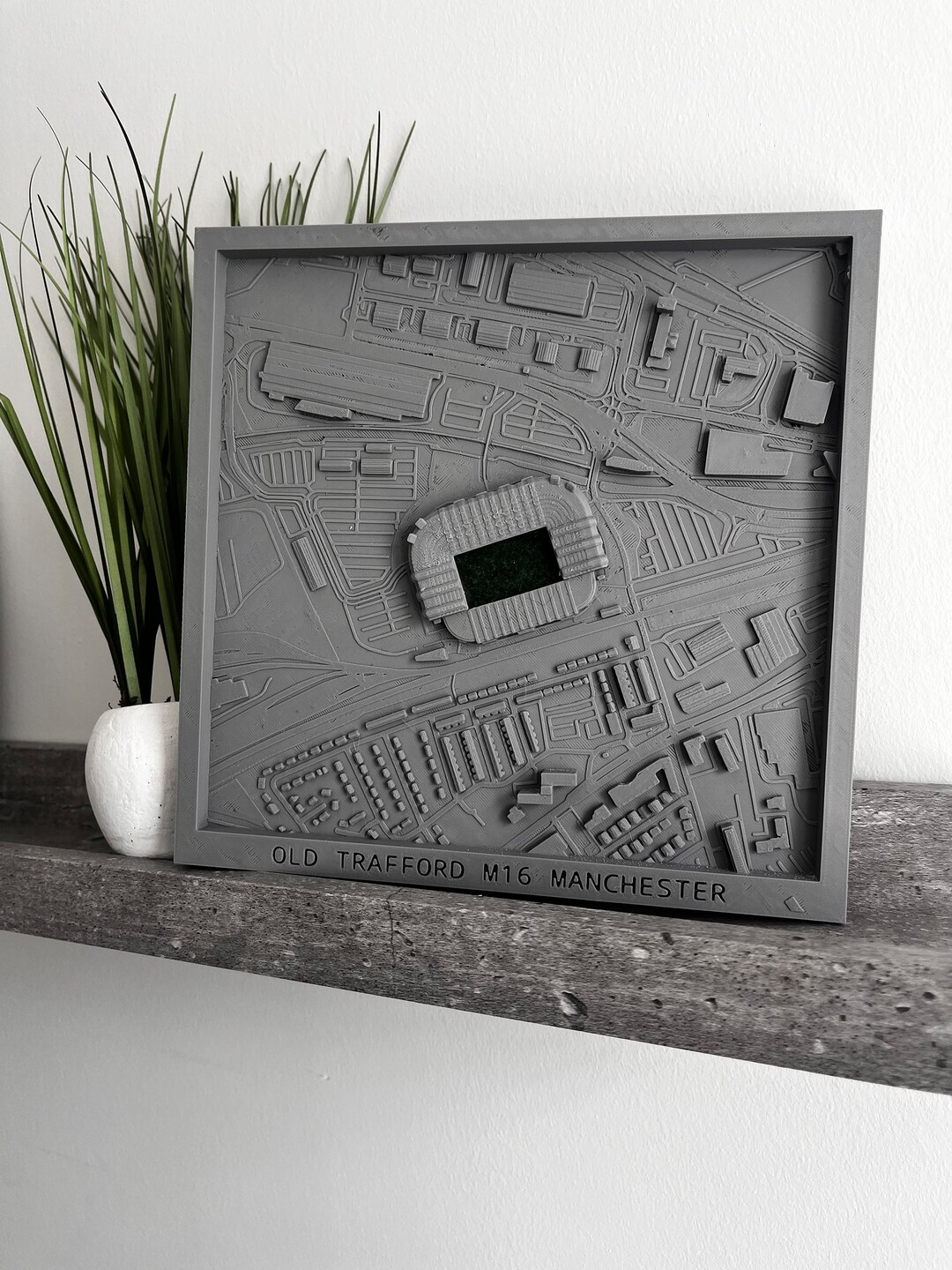 Old Trafford M16 3d Manchester United Football Stadium - Etsy