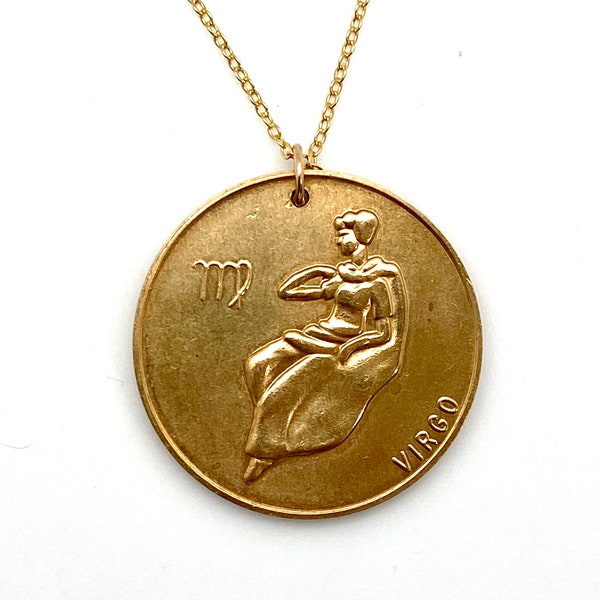 Virgo Pendant - Etsy
