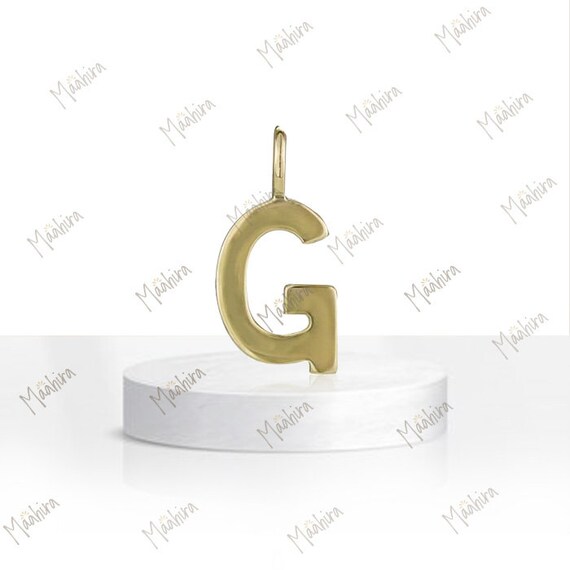 Gold Letter G Initial G Custom Gold Letters Custom Name - Etsy