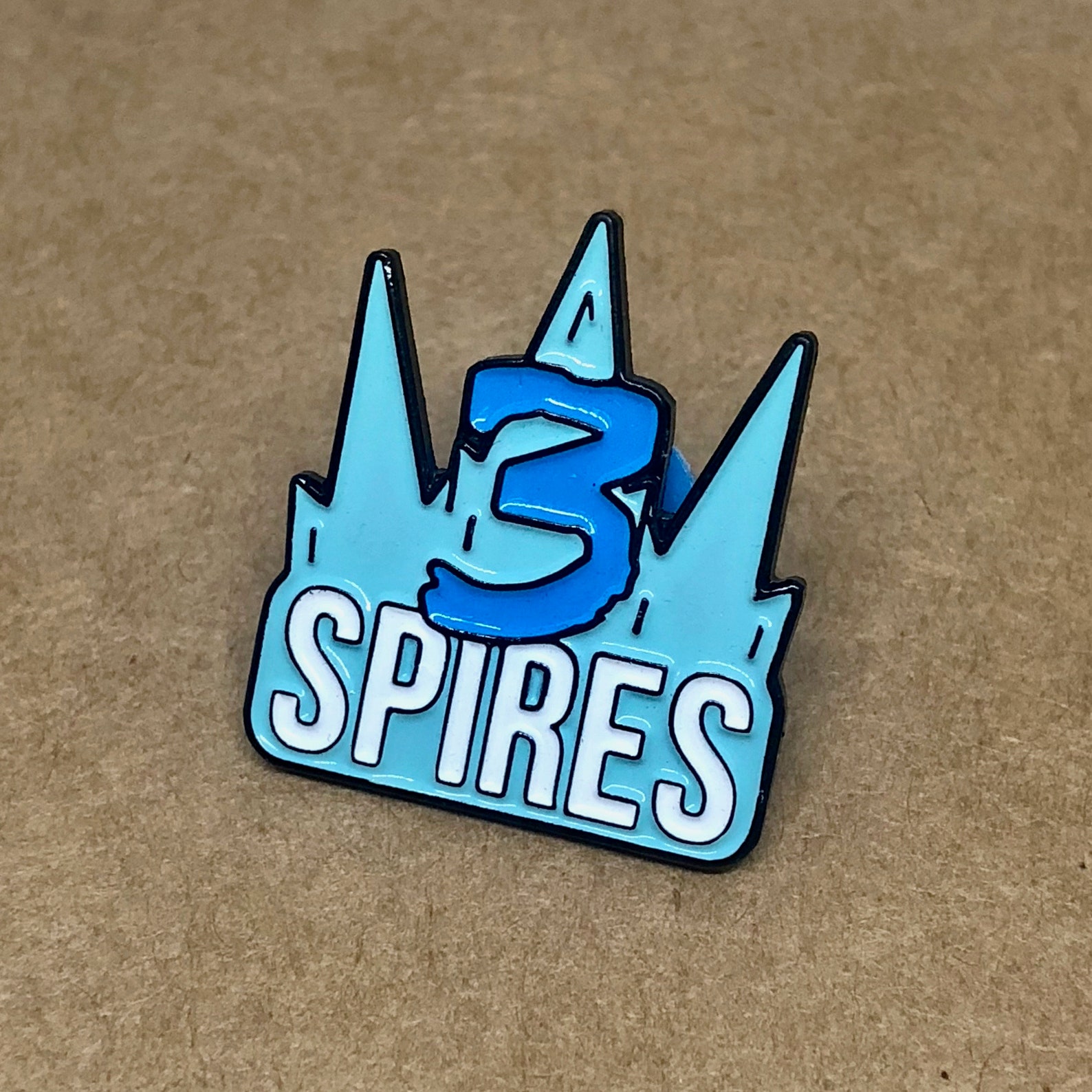 Three Spires Coventry Pin Badge - Etsy