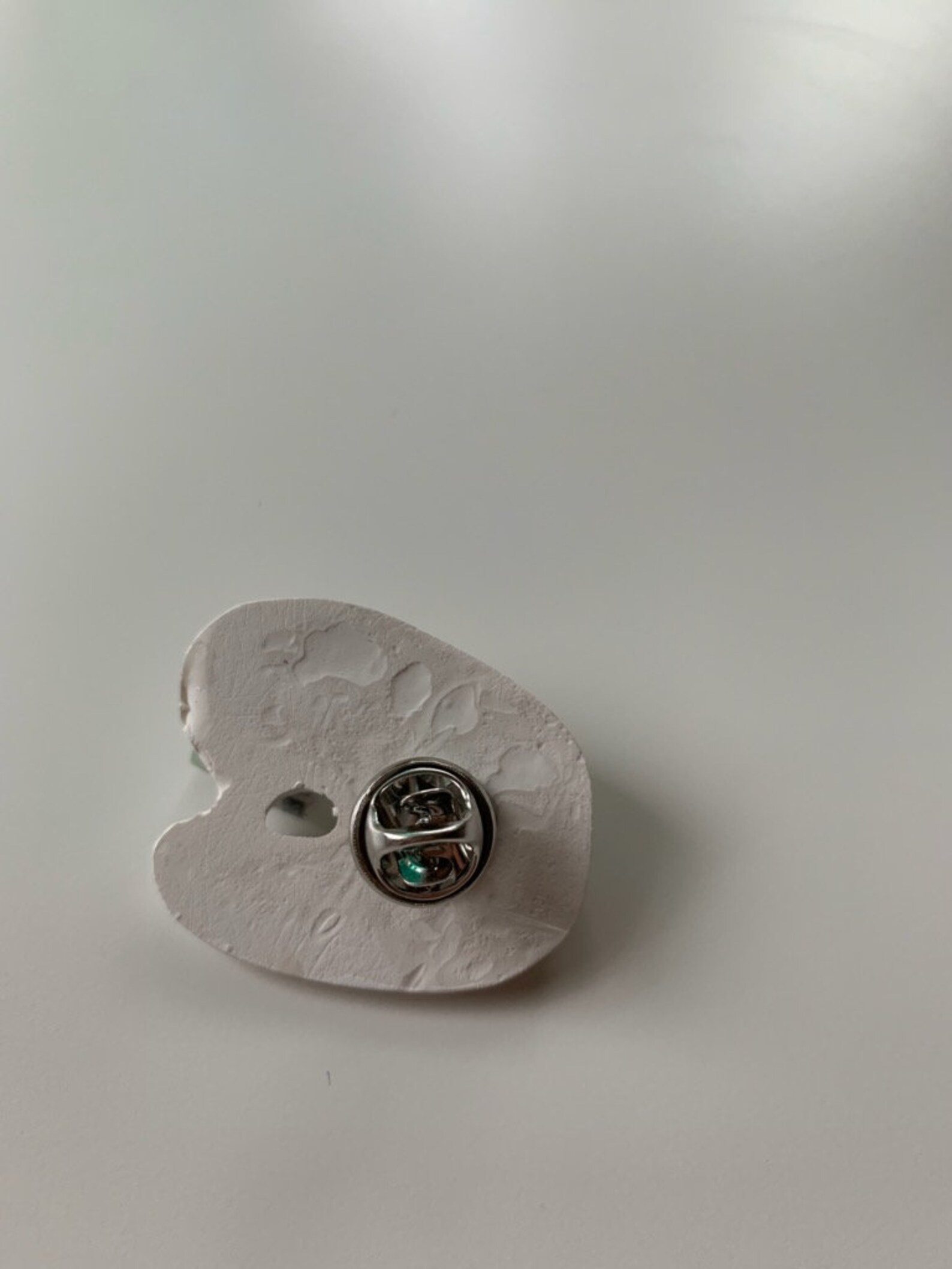 Artist's Palette Polymer Clay Pin - Etsy