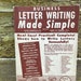 Vintage Letter Writing How to | Business Letter Writing Skills | Made ...