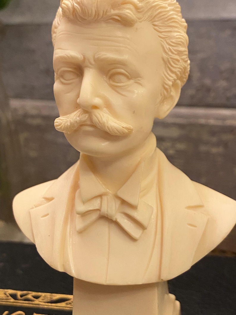 Vintage Mozart & J. Strauss Mini Composer Ivory Resin Bust Set - Etsy