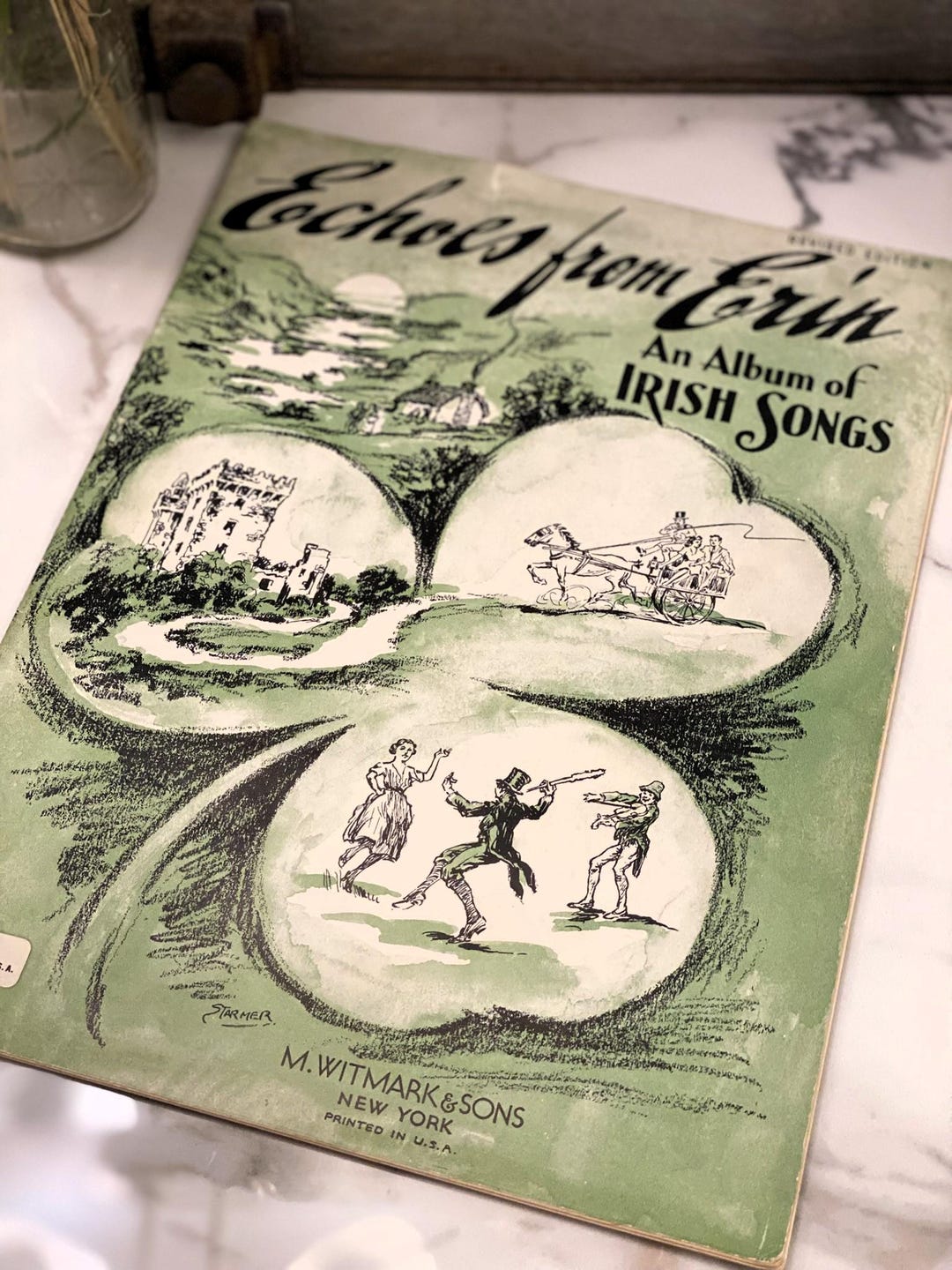 Vintage Irish Songbook: Echoes From Erin, 1920s Sheet Music - Etsy