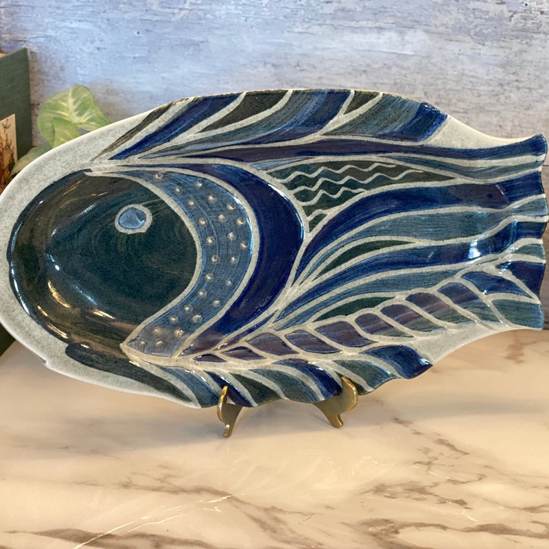 Pottery Fish - Etsy