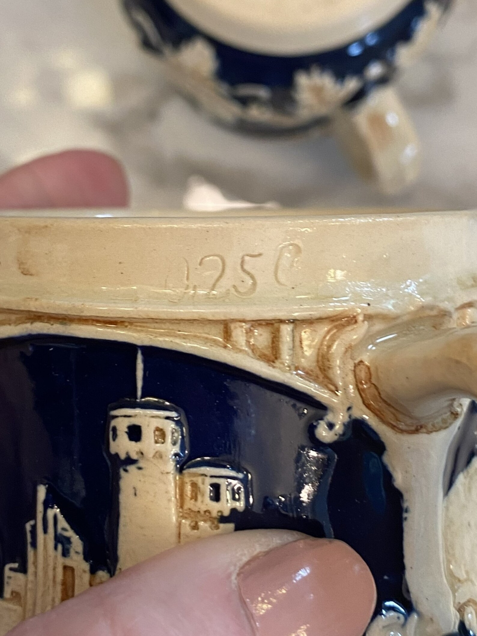 Set of Vintage German Mugs | Six Mugs Featuring German Castles and ...