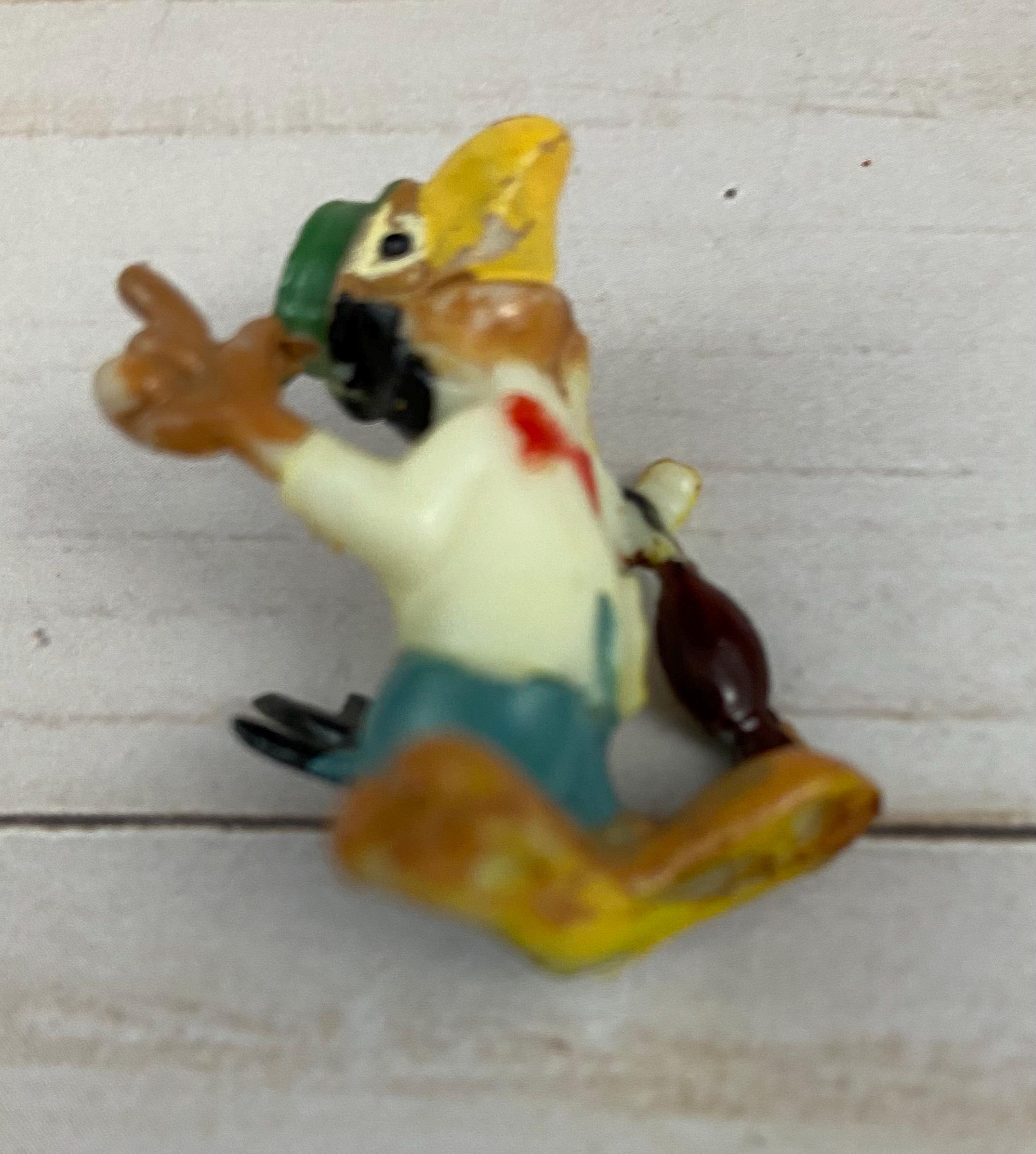 Marx Disneykins Jose Ze Carioca Parrot Miniature Figurine the Three ...
