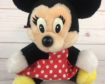 Small Minnie Mouse Plush - Etsy