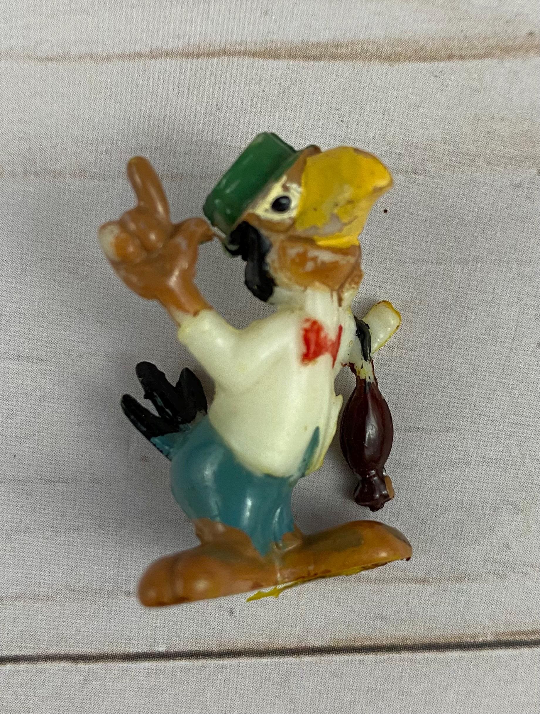 Marx Disneykins Jose Ze Carioca Parrot Miniature Figurine the Three ...