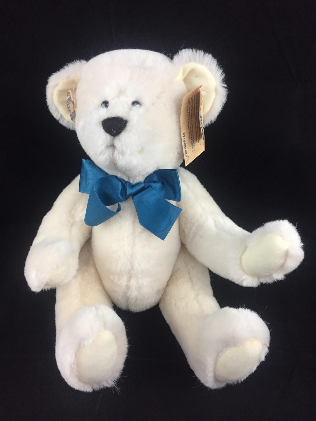 VTG 15" Applause BRAVO! Plush COLBY 13925 Stuffed Teddy Bear Jointed ...