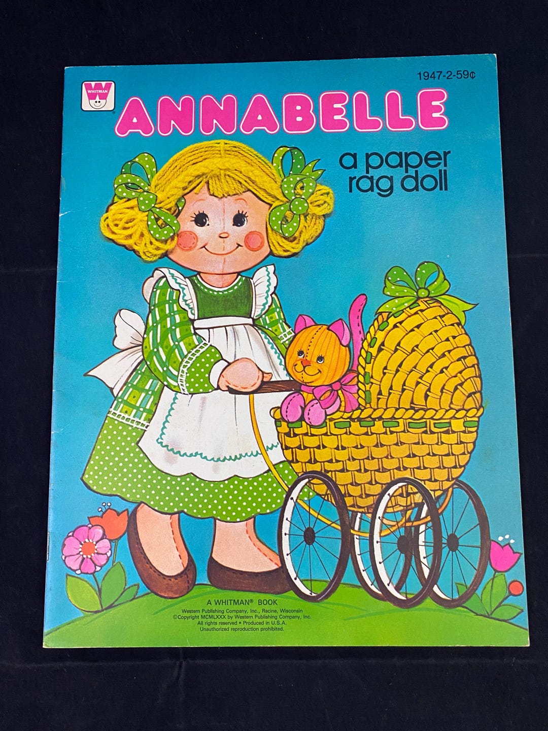 Vintage Annabelle Paper Doll Book NOS 1980 Uncut Rag Doll Whitman - Etsy