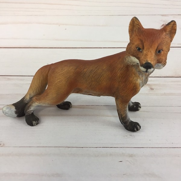 Fox Figurine - Etsy