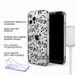 Music Notes Clear Soft Phone Case Musical Cover for iPhone 12 11 XR Xs ...