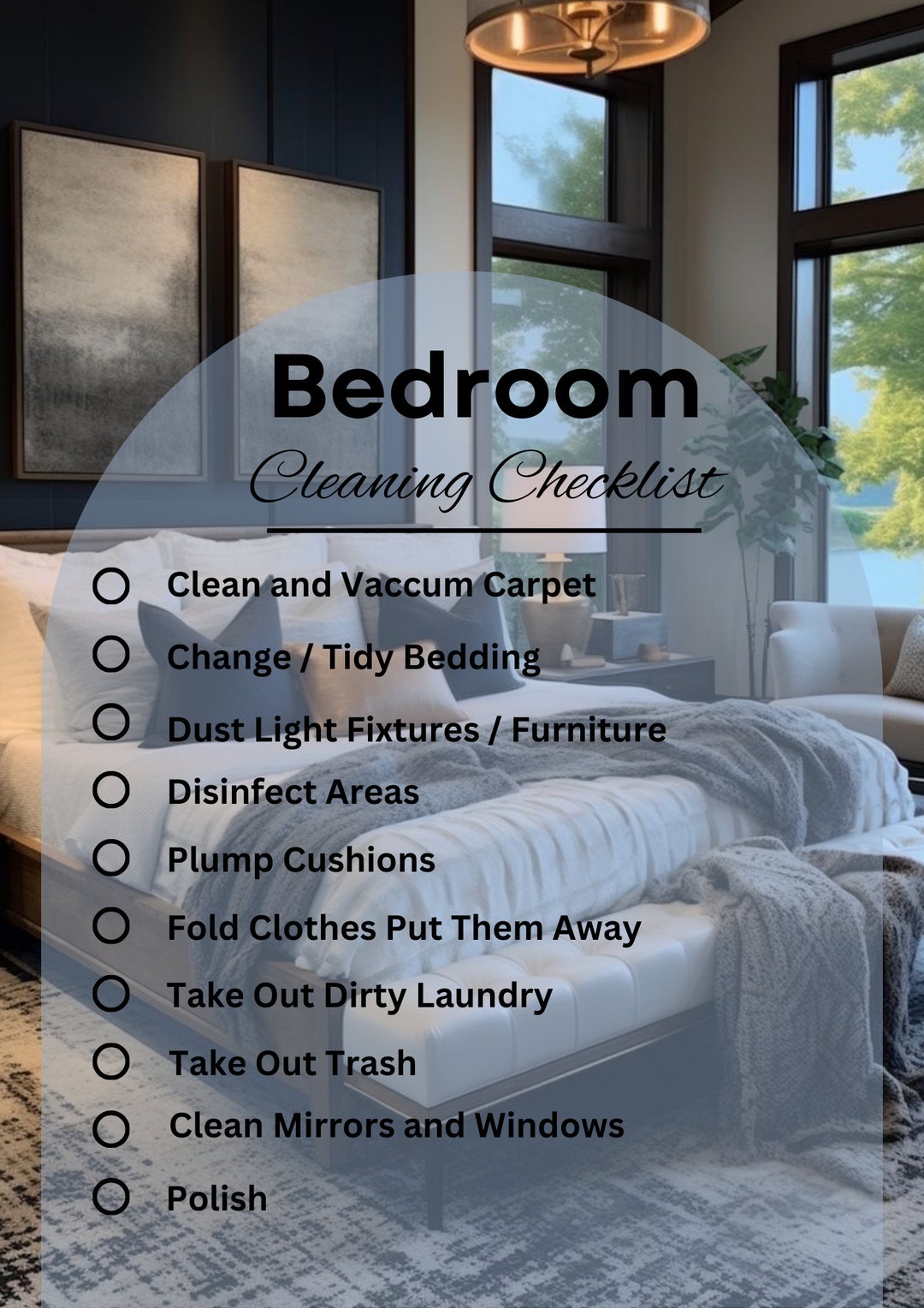 Ultimate Bedroom Cleaning Checklist - Organise, Declutter & Refresh ...