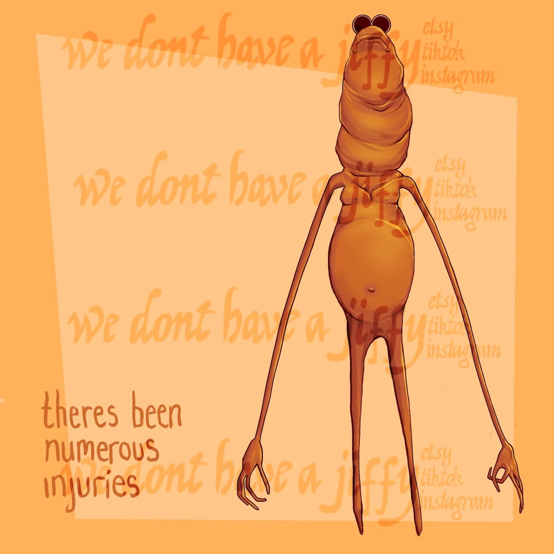 There’s Been Numerous Injuries | Marcus the Worm Art Print - Etsy