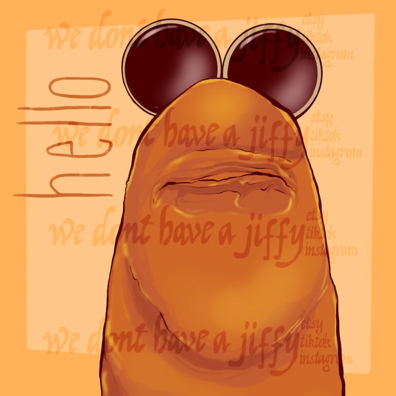 Digital Download | Hello | Marcus the Worm Art PNG/PDF/JPEG Download - Etsy