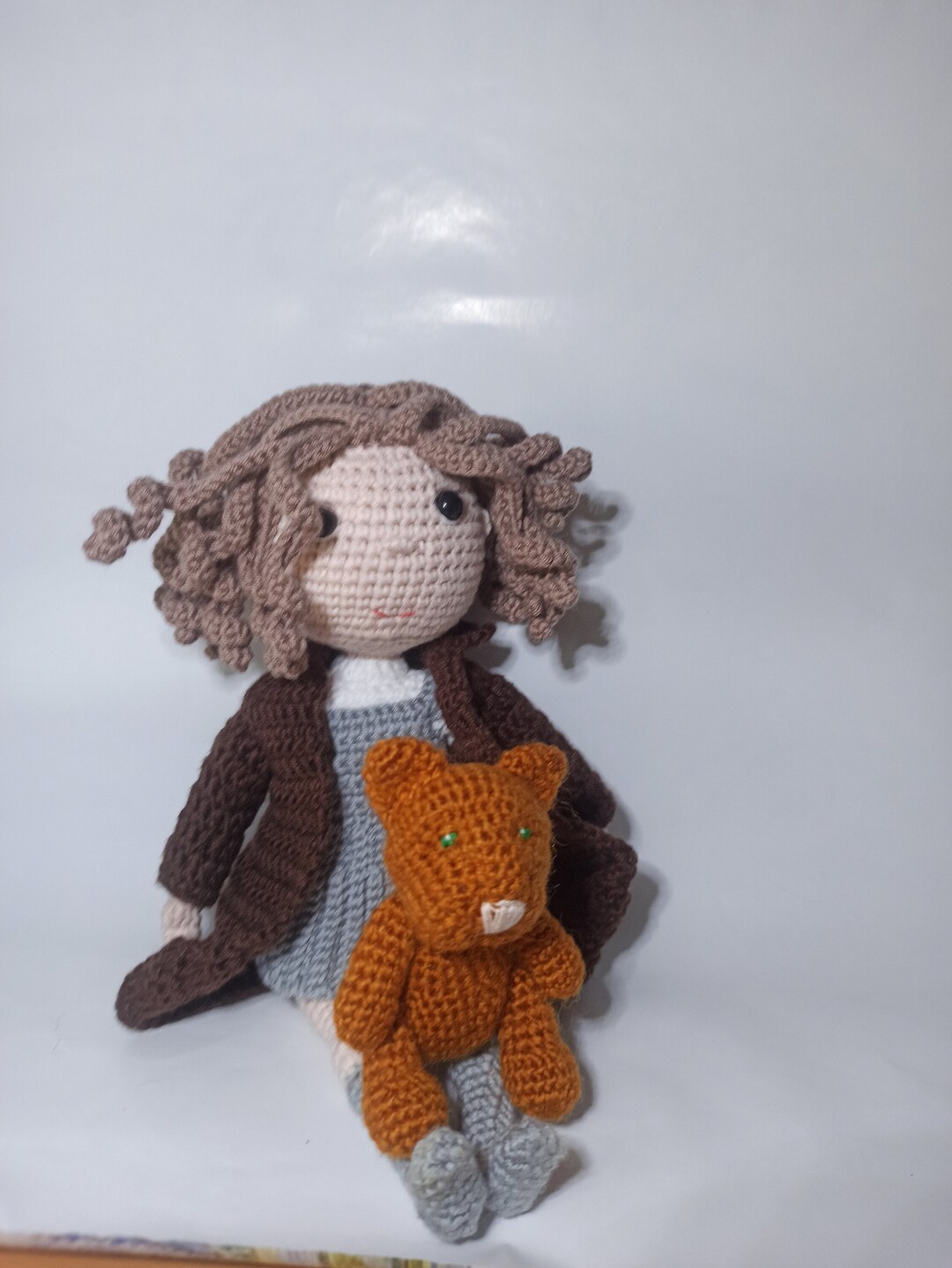 Wizard Doll, Hermione Granger Doll, Handmade Hermione, Wizard Hermione ...