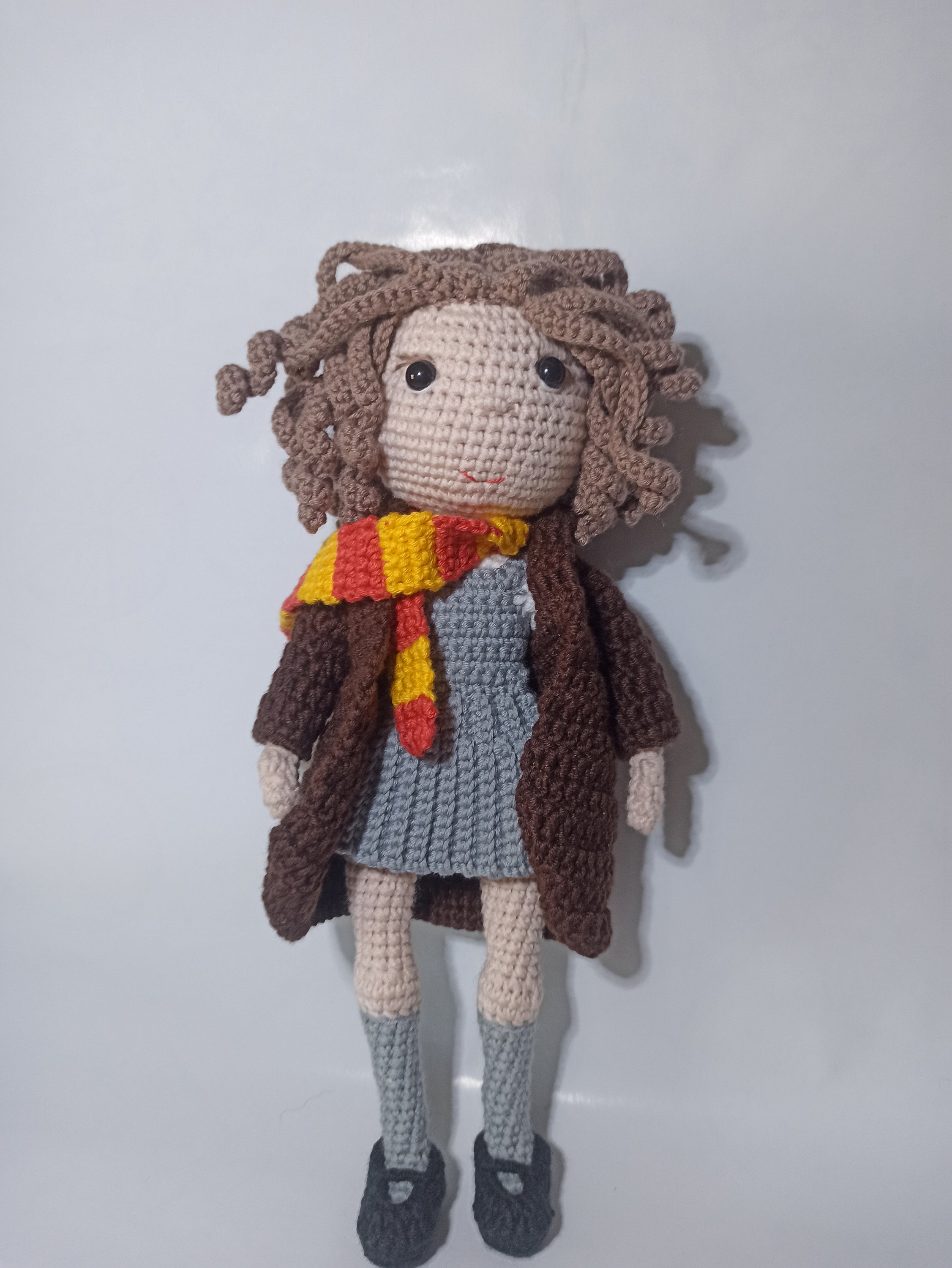 Wizard Doll, Hermione Granger Doll, Handmade Hermione, Wizard Hermione ...