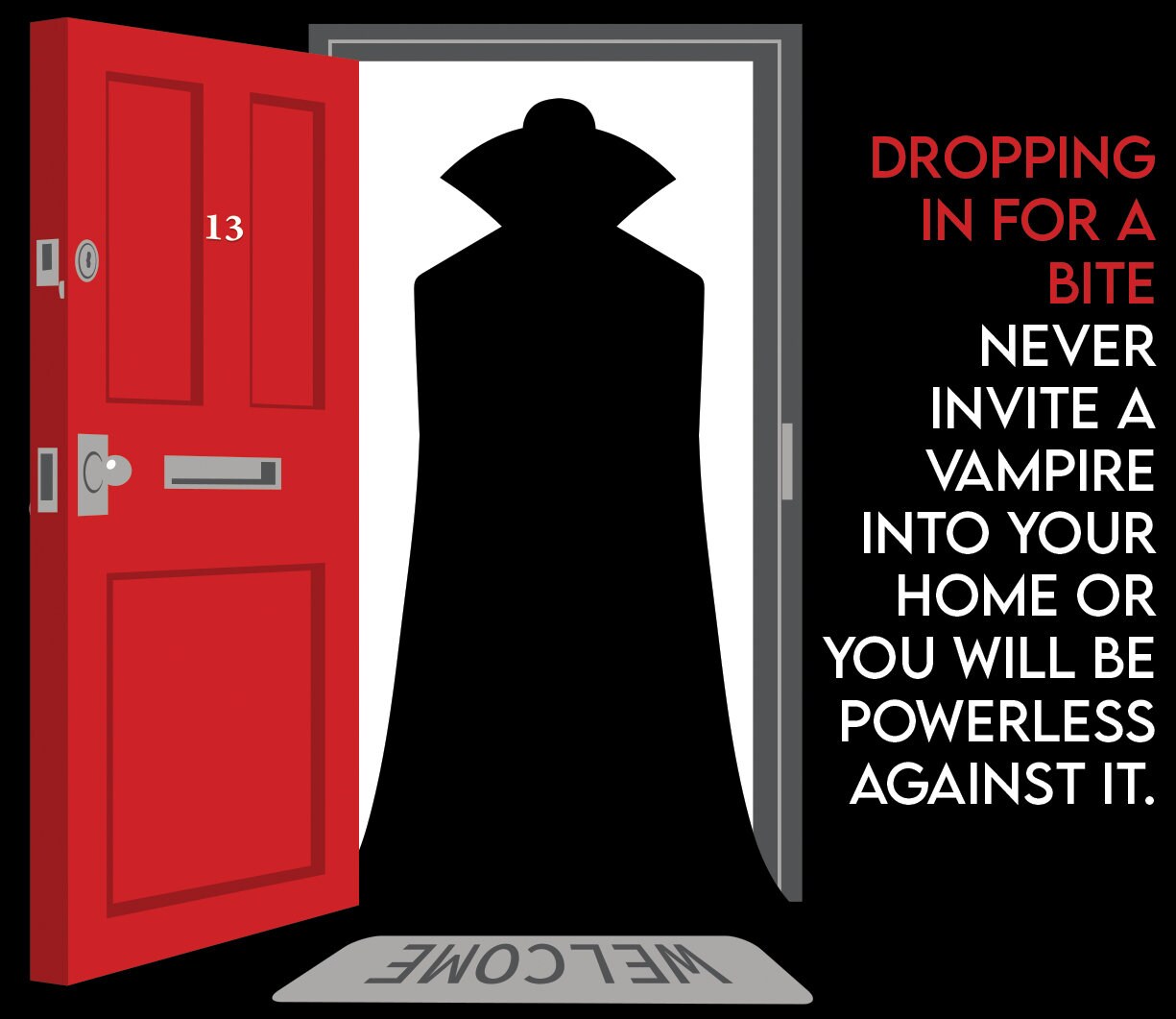 Vampire Infographic Digital Download a Handy Guide to the - Etsy