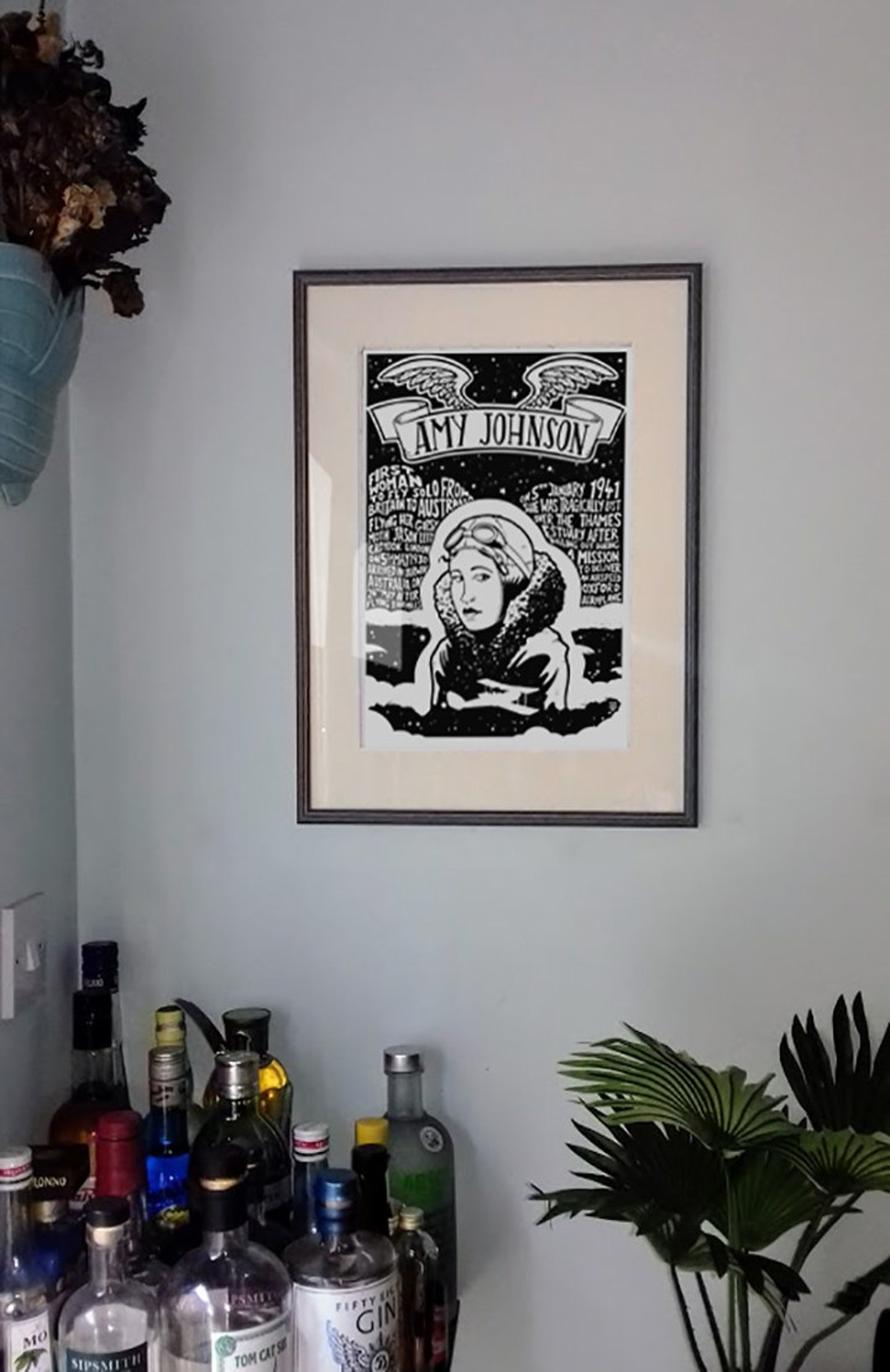 Amy Johnson A3 Print - Etsy