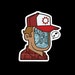 Gearhead Vinyl Sticker Comic Style Mechanic Engineer Weird Mechanical ...