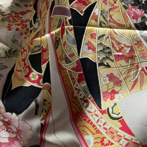 Timeless Treasures Geisha Fabric Asian Fabric Geisha Panel Camellia W ...