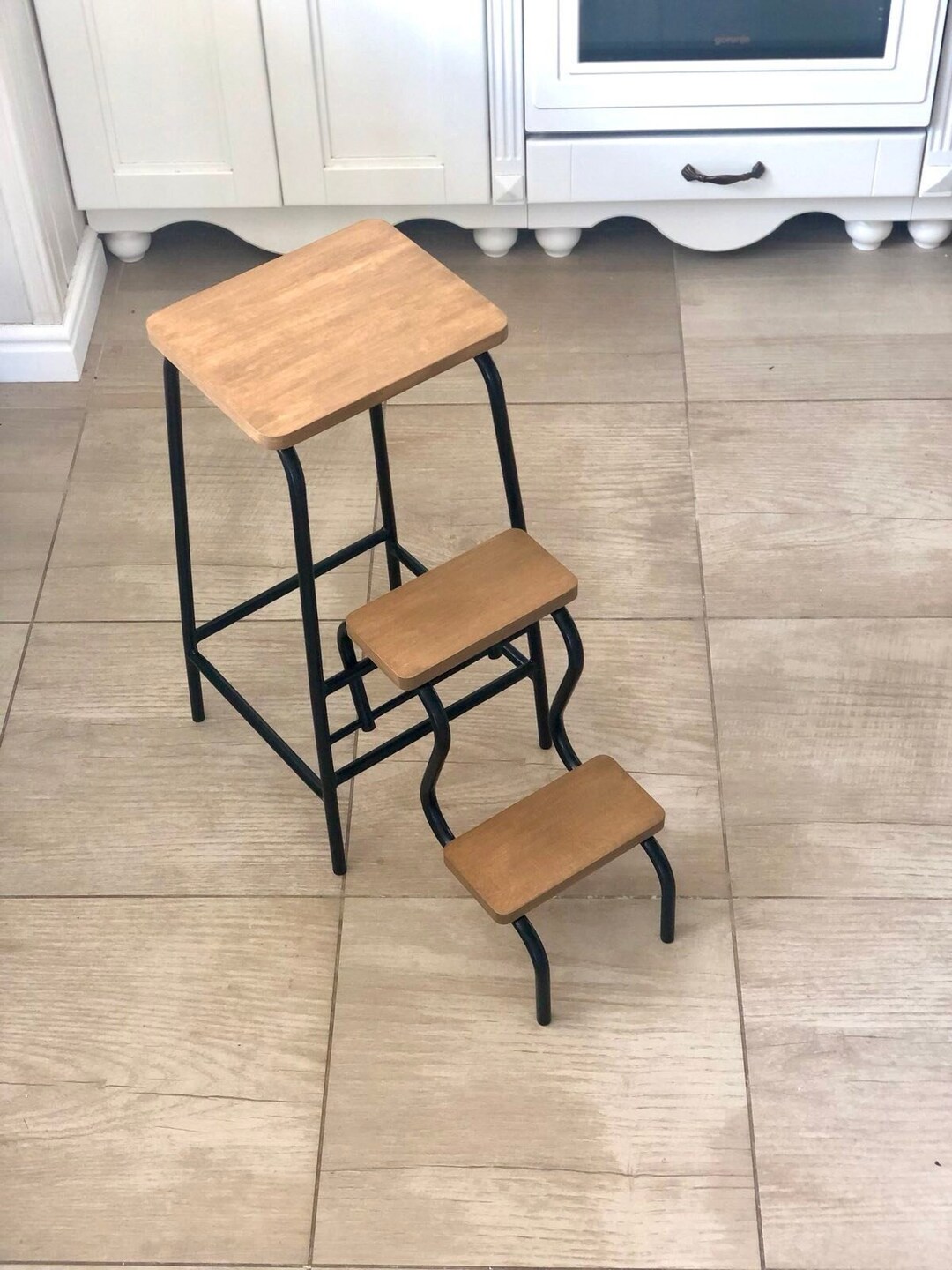 Closet Step Stool. Step Ladder Adult. Library Steps. Three - Etsy