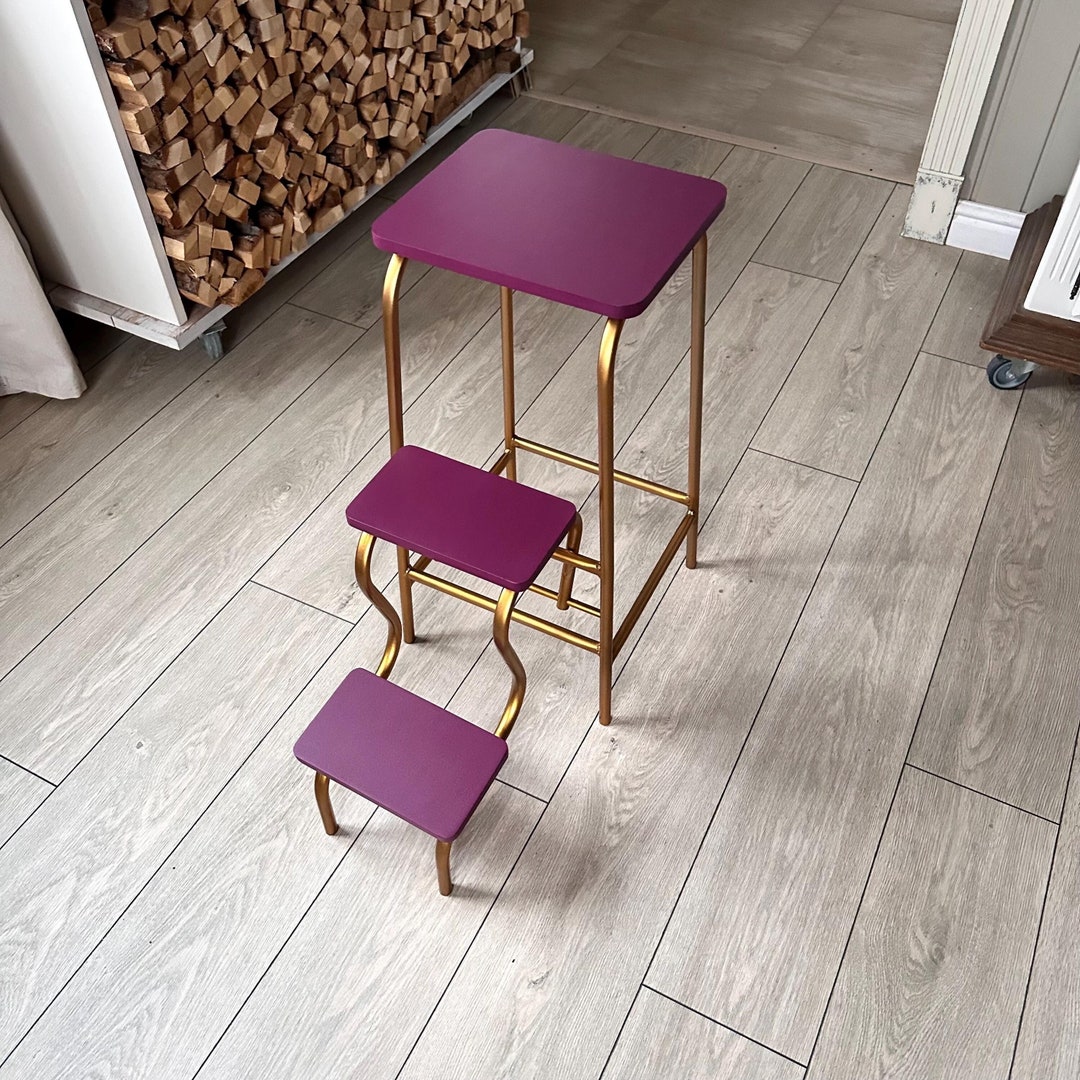 Stepladder, Step Stool, Folding Step Ladder, Library Ladder, Step ...