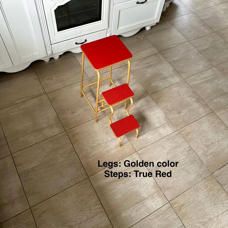 Stepladder, Folding Step Stool, Library Ladder, Kitchen Step Stool ...