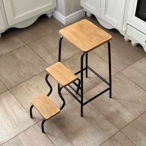 Closet Step Stool. Step Ladder Adult. Library Steps. Three Tier Step ...