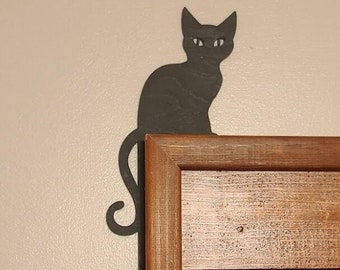 Cat Door Topper Cat Silhoette Door Topper Cat Door Frame - Etsy