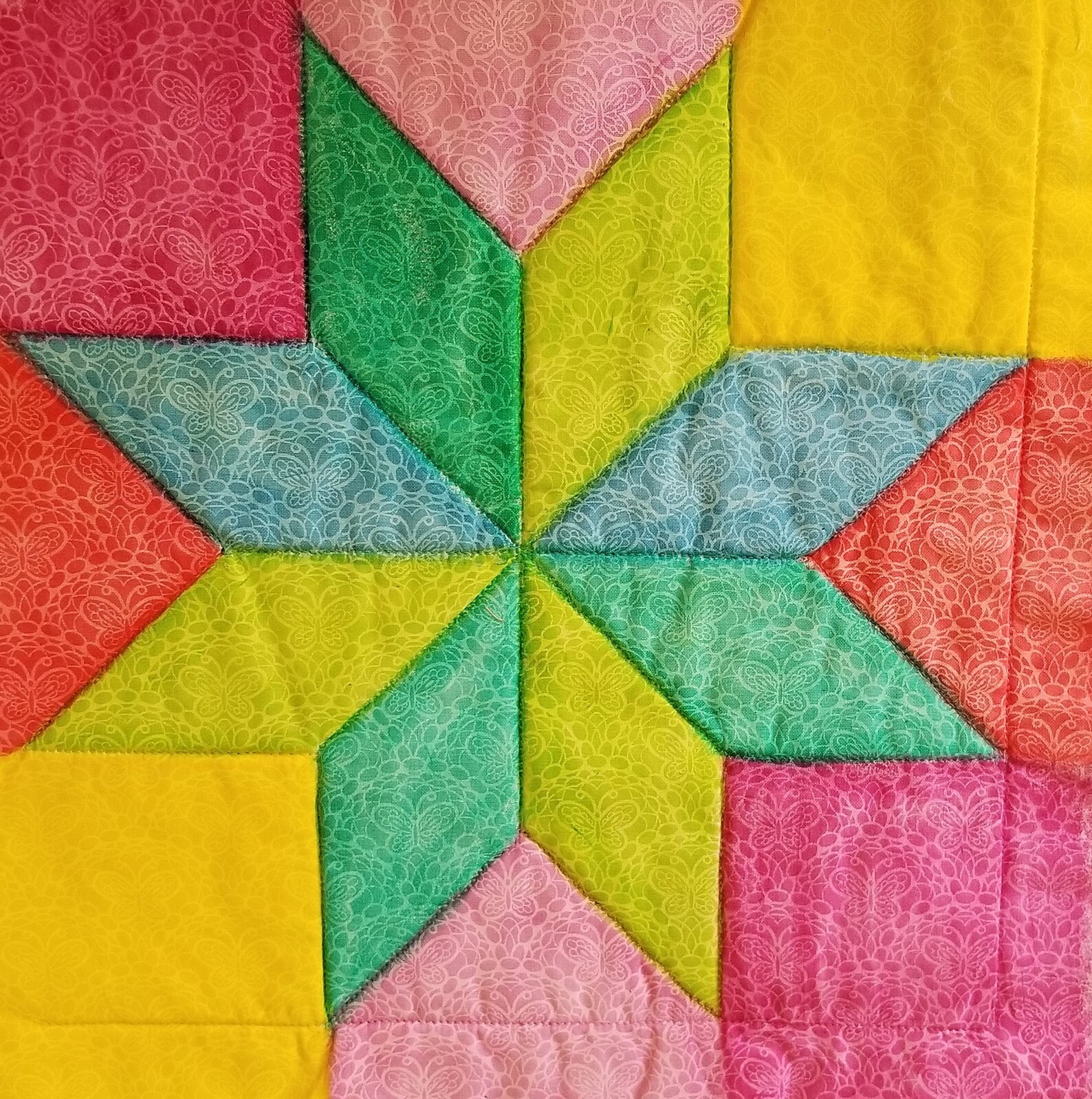 Pattern Lone Star "you Paint It" Kit, You Color Design,adult Coloring ...