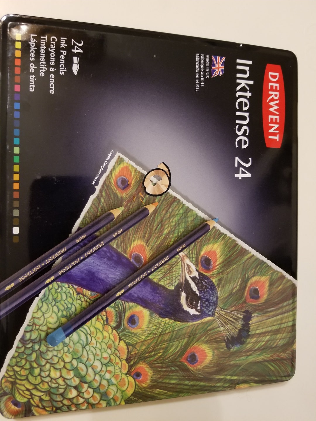 Derwent Inktense, Set 24 Pencils - Etsy