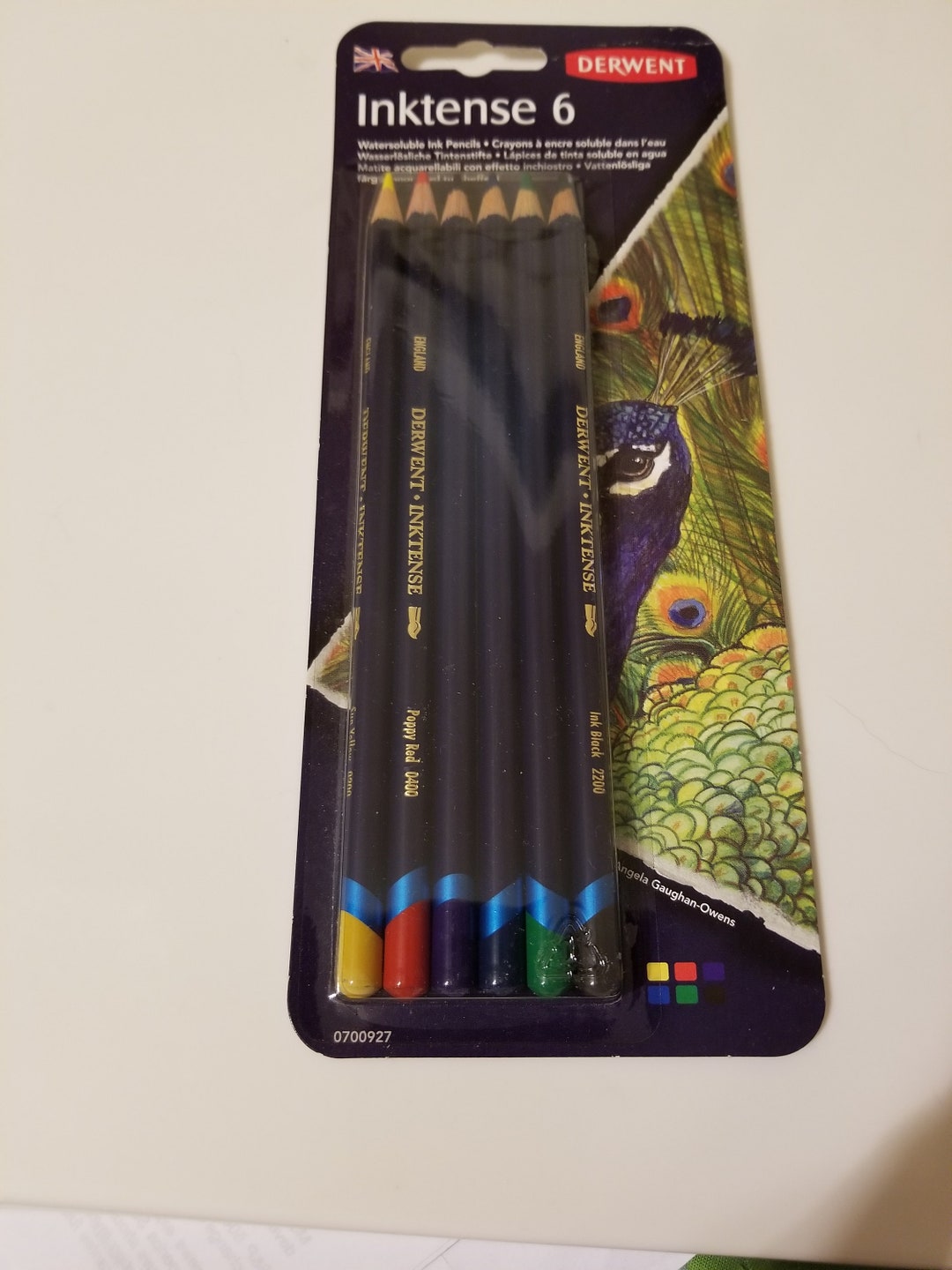 Derwent Inktense, Set 6 Pencils - Etsy